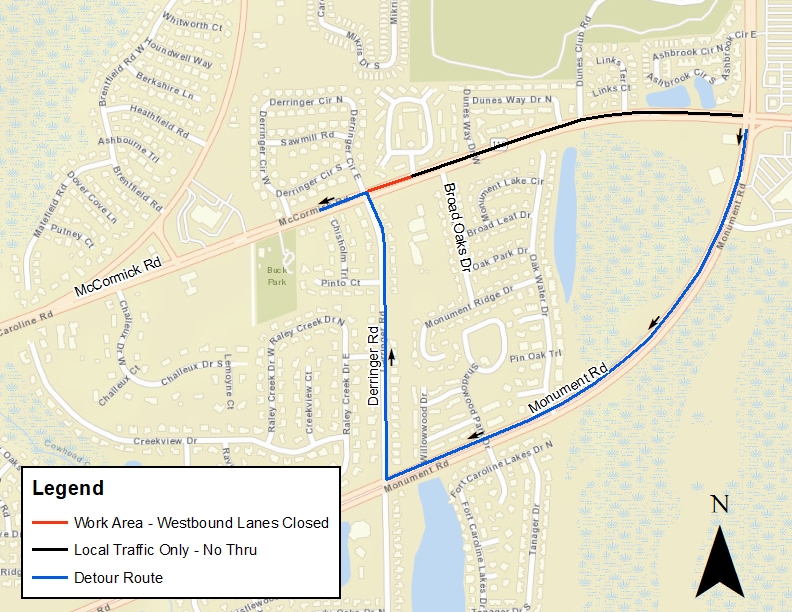 McCormick Road Emergency Sewer Repair Project | Construction Projects ...