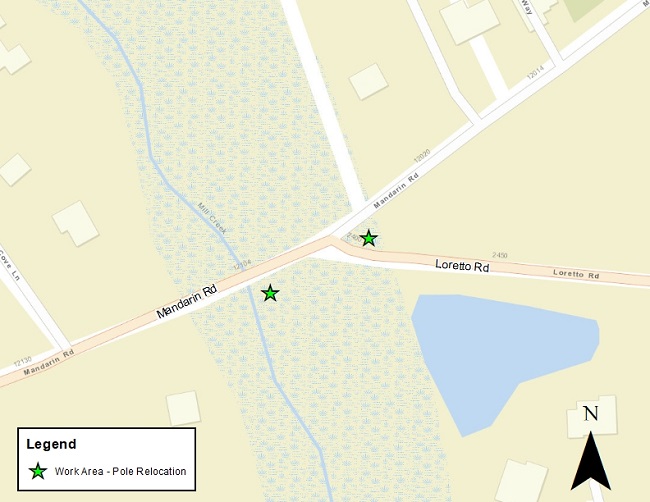 Mandarin Road Power Pole Relocation Project | In Our Community | JEA