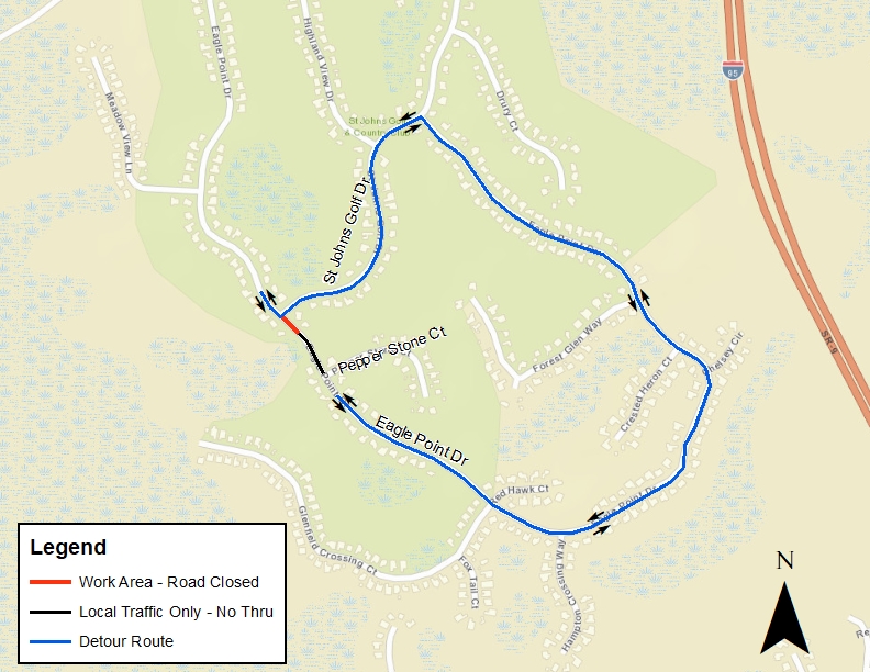 Eagle Point Drive Sewer Improvement Project | Construction Projects ...