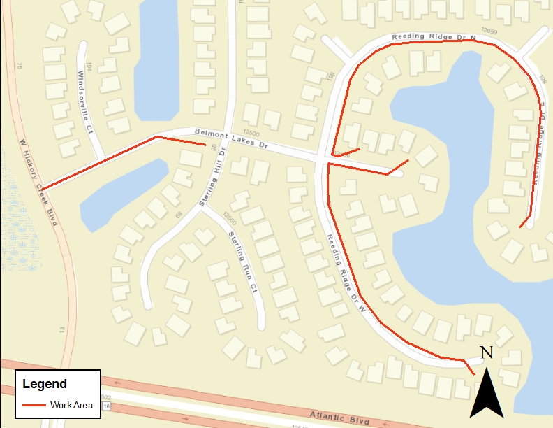 Belmont Lakes Drive Electric Improvement Project | Construction ...