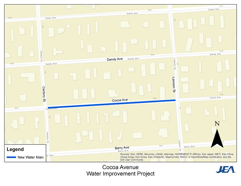 Cocoa Avenue Water Main Improvement Project | Construction Projects ...
