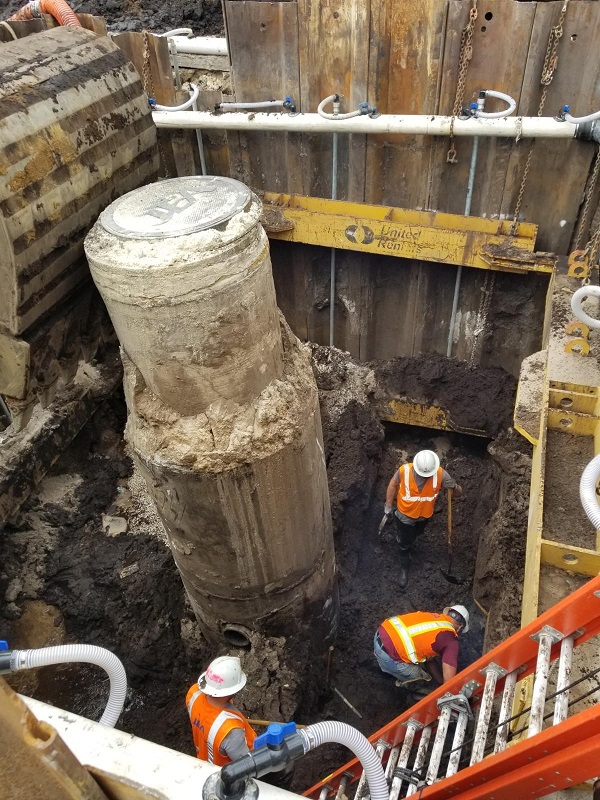 Deercreek Club Road Emergency Sewer Repair Project| Construction ...