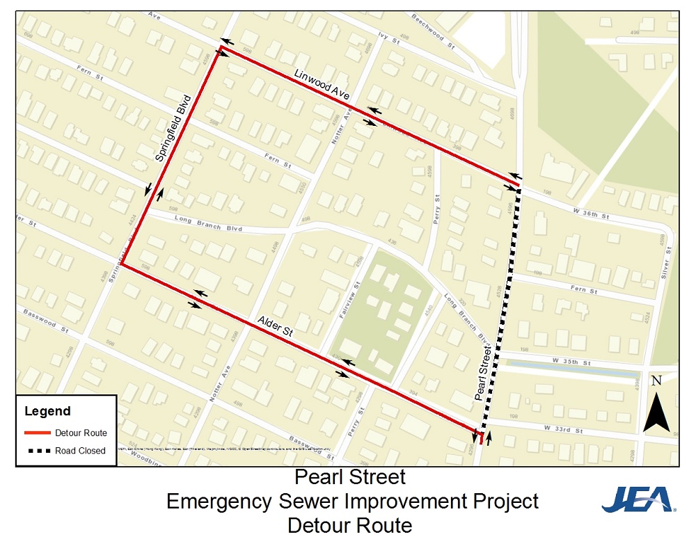Pearl Street North Emergency Sewer Main Project | Construction Projects ...