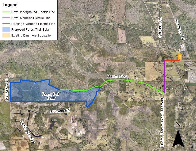 Dinsmore Substation to Forest Trail Solar Center Electric Improvement ...