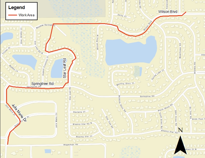 Spring Pointe Spring Tree Village & Herlong Electric Improvement ...