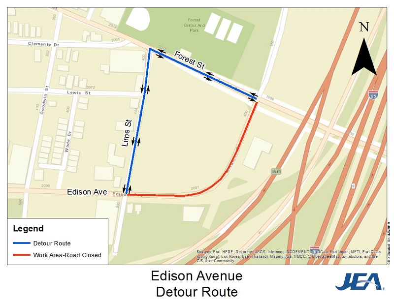 Edison Avenue Emergency Sewer Repair Project | Construction Projects ...