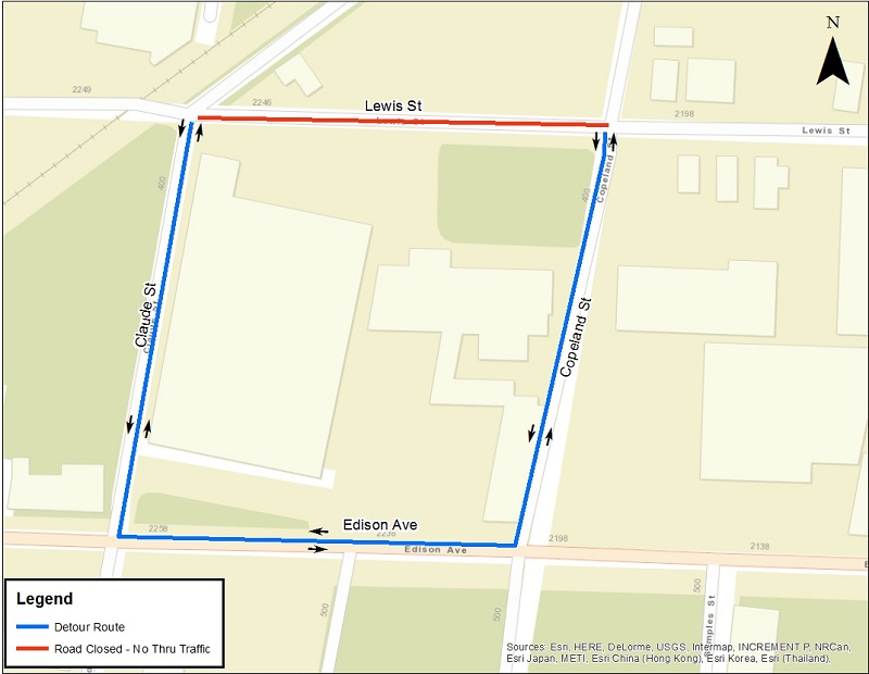 Lewis Street Emergency Sewer Repair Project | In Our Community | JEA