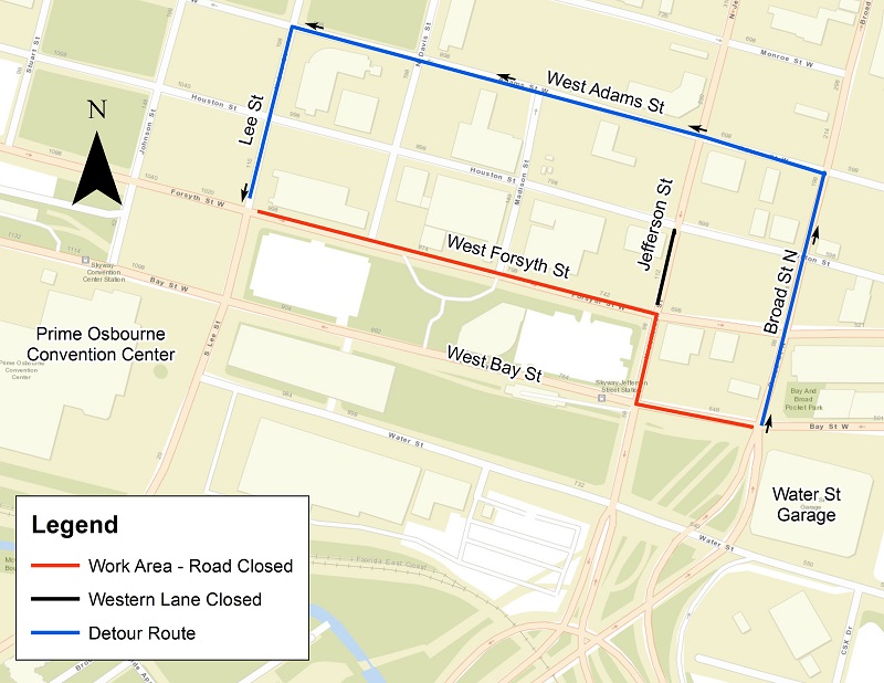 N. Jefferson Street Sewer Improvement Project | In Our Community | JEA