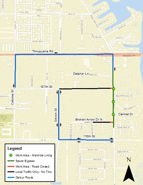 Ortega Farms Boulevard Sewer Improvement Project | Construction ...