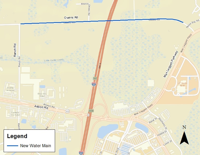 Owens Road Water Main Improvement Project | In Our Community | JEA