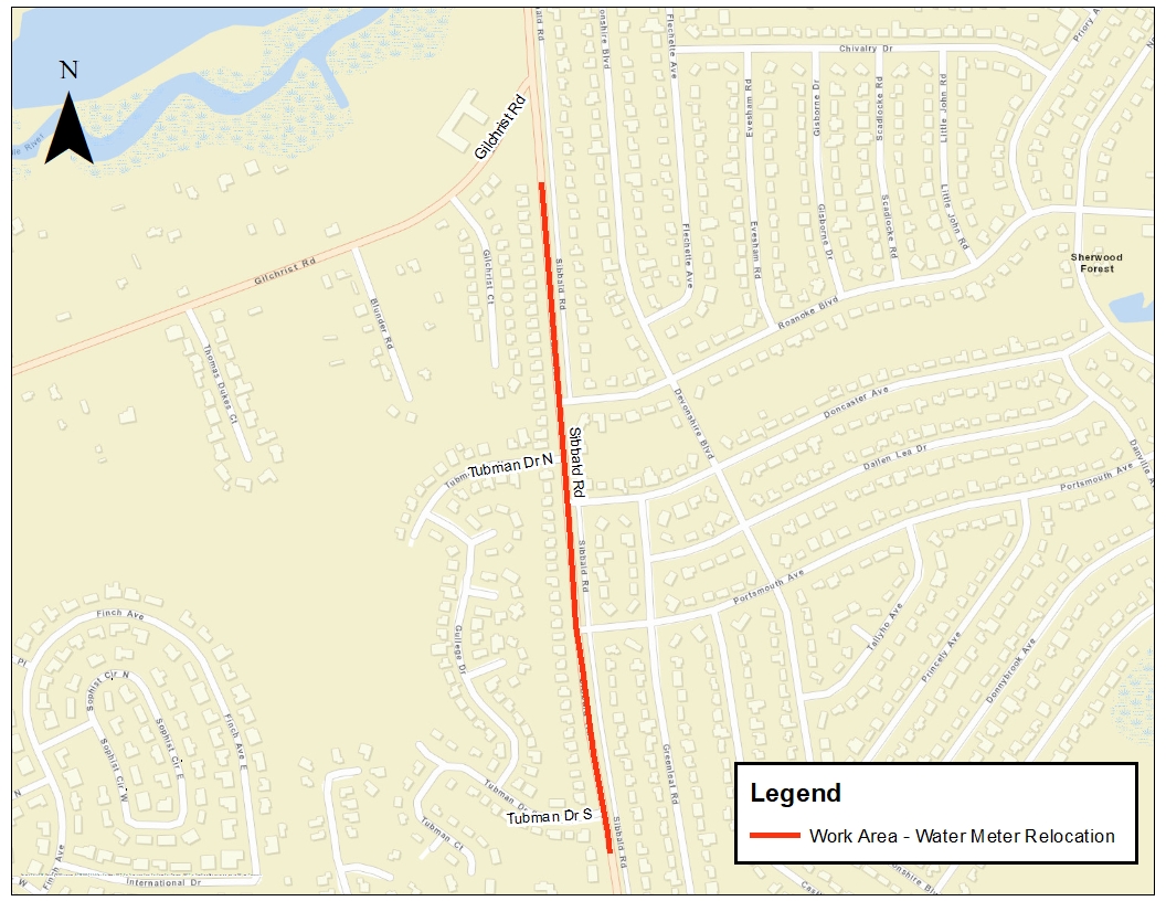 Sibbald Road Water Meter Relocation Project | Construction Projects ...