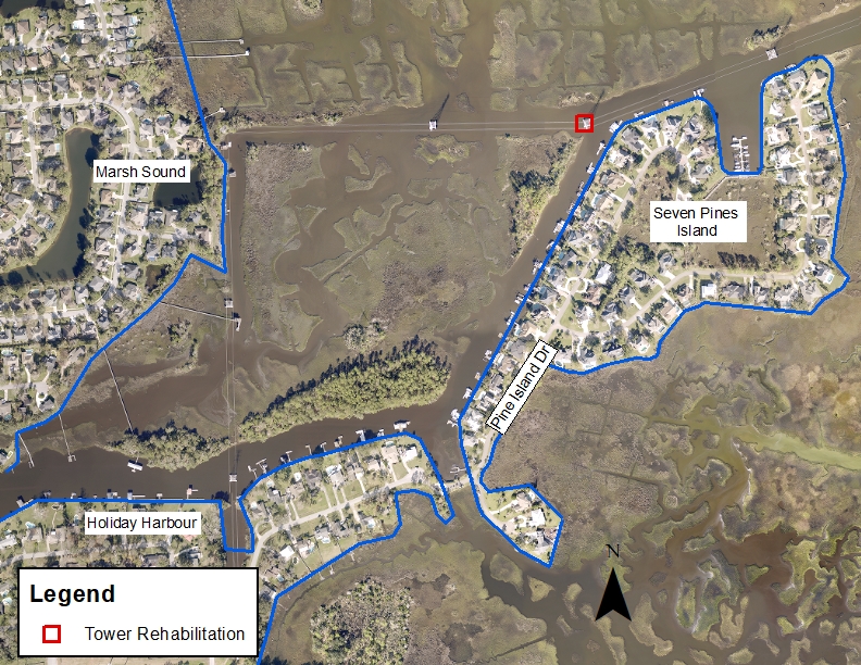 Intracoastal Waterway Electric Transmission Tower Improvement Project ...
