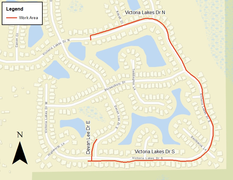 Victoria Lakes Electric Improvement Project | Construction Projects ...