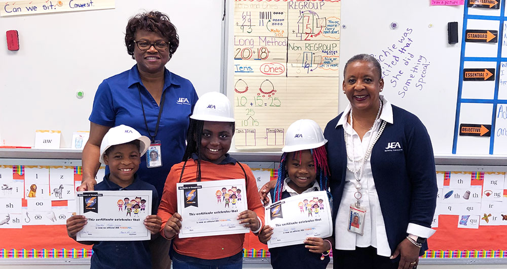 Educational Resources | Community Impact | About | JEA